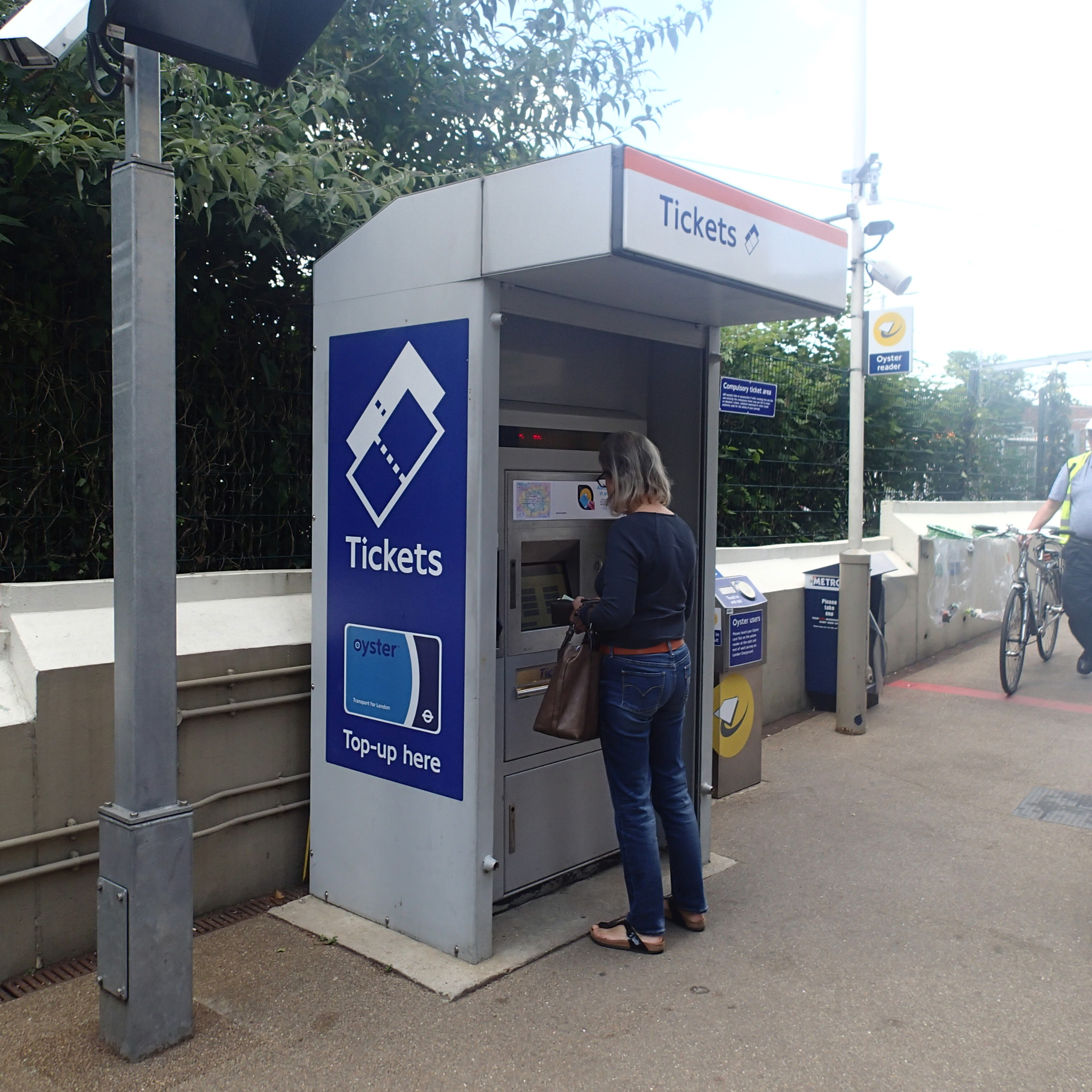 A Ticket Machine With A Canopy « The Anonymous Widower
