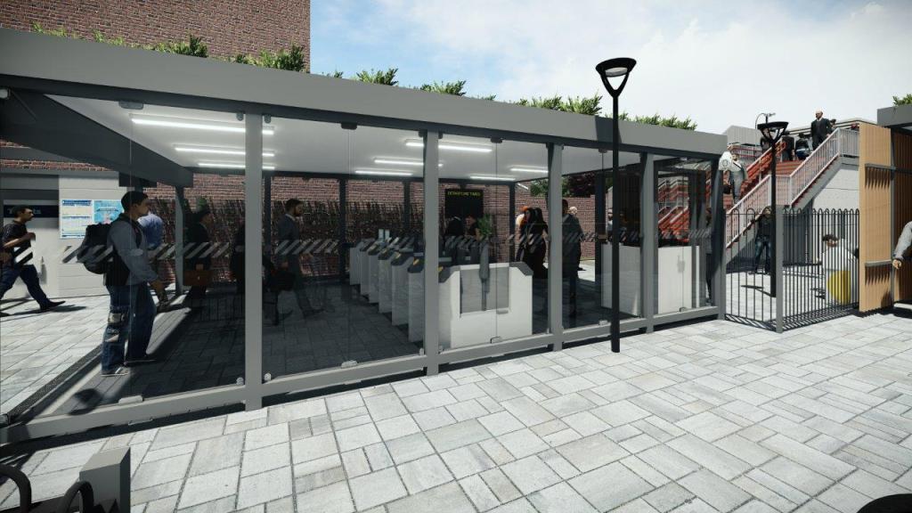 The New Second Entrance At Hackney Central Station « The Anonymous Widower